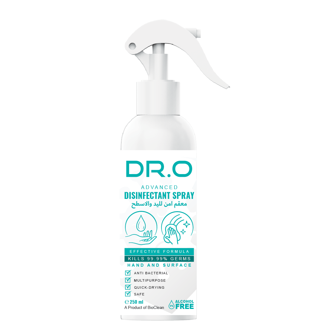 Sanitizer Disinfectant Spray - 250ml Non Alcoholic – DR.O Products